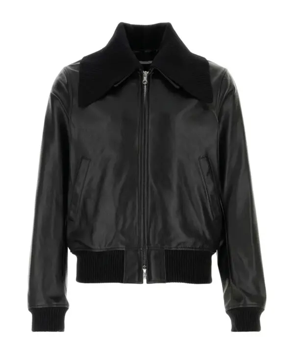 Our Legacy Pharos Zipped Bomber Jacket - Black
