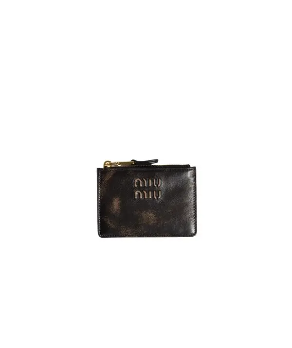 Miu Miu Nappa Leather Card Holder