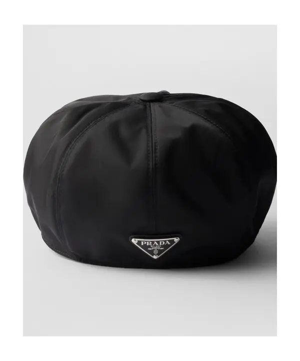 Prada Re-nylon Newsboy Cap
