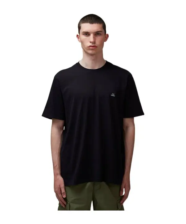 C.P. COMPANY Logo-embroidered T-shirt