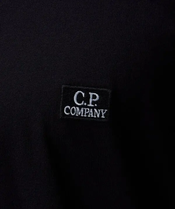 C.P. COMPANY Logo-embroidered T-shirt