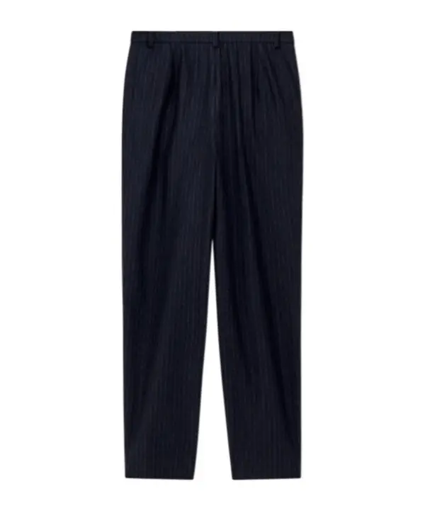 Emporio Armani Pinstripe Wool Blend Pants Signature Capsule