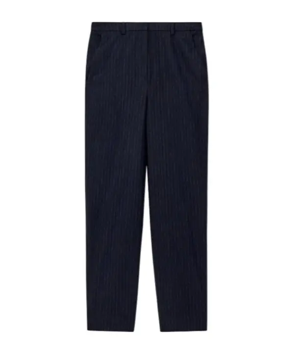 Emporio Armani Pinstripe Wool Blend Pants Signature Capsule