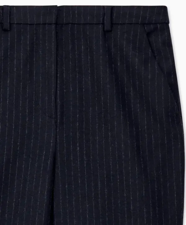 Emporio Armani Pinstripe Wool Blend Pants Signature Capsule