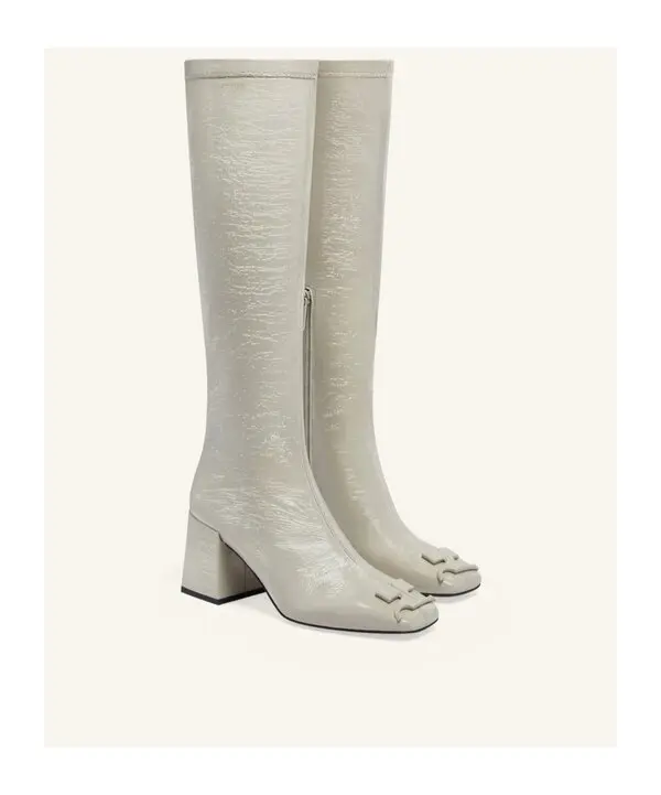 COURREGES Courrèges Reedition Ac Vinyl Square Toe Boots