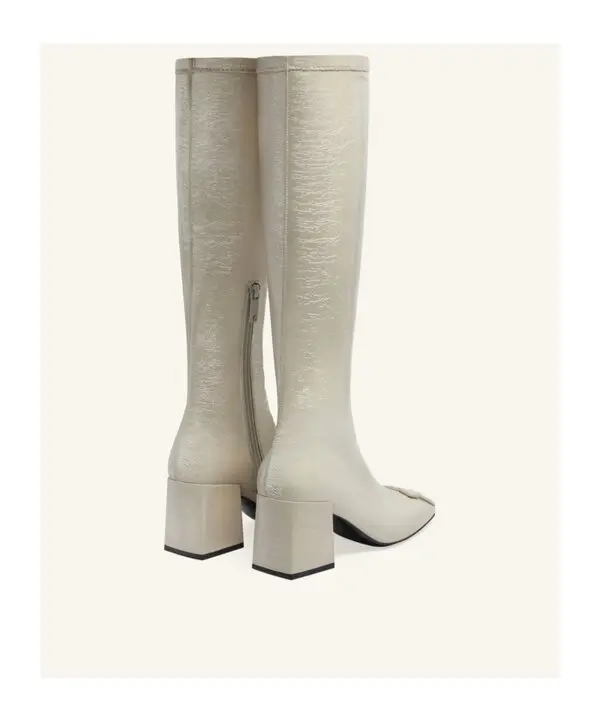 COURREGES Courrèges Reedition Ac Vinyl Square Toe Boots