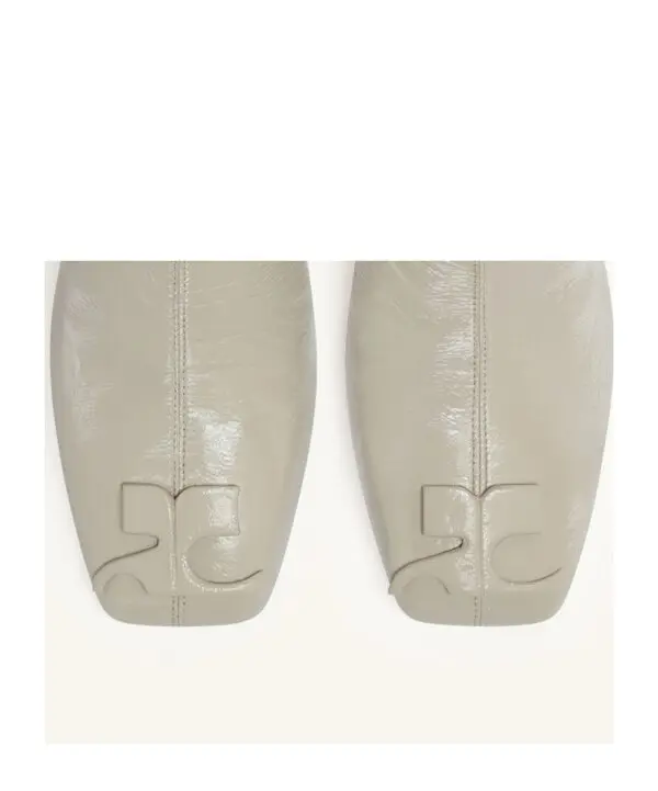 COURREGES Courrèges Reedition Ac Vinyl Square Toe Boots