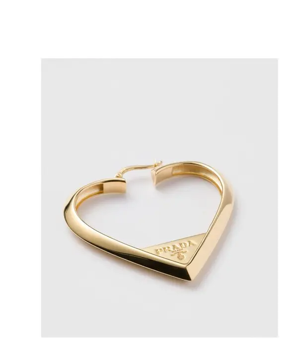 Prada Metal Earrings
