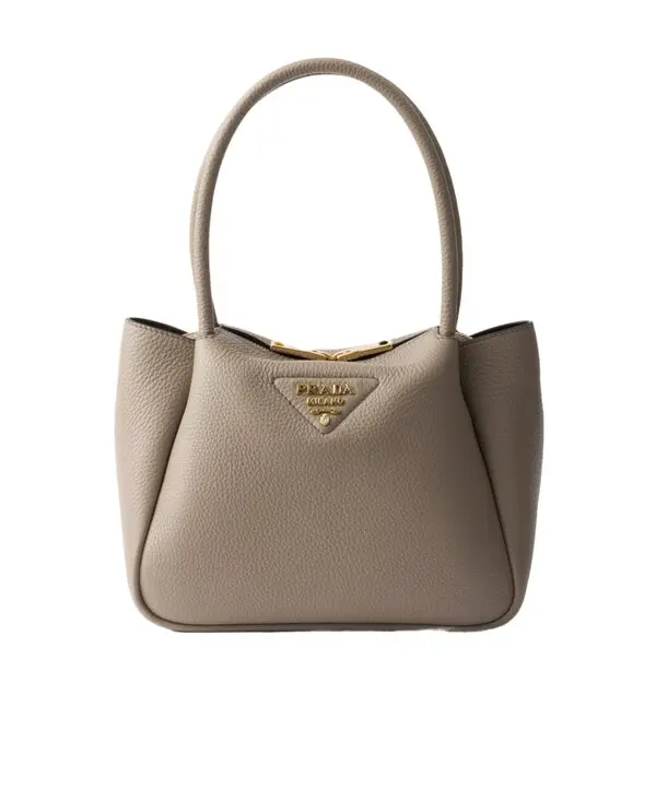 Prada Small Leather Bag - Brown