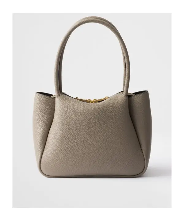 Prada Small Leather Bag - Brown