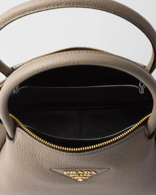 Prada Small Leather Bag - Brown