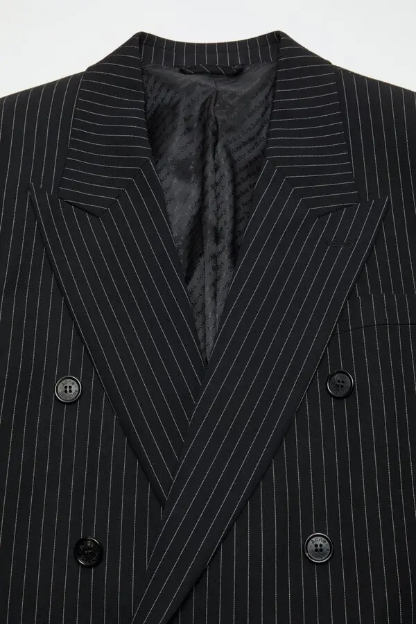 Acne Studios Pinstripe Double-breasted Blazer