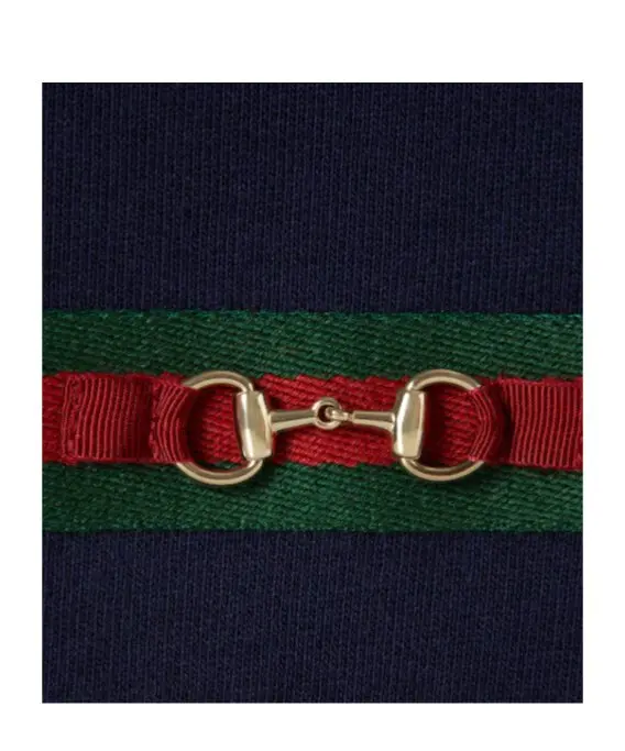 Gucci Baby Cotton Dress With Web Detail