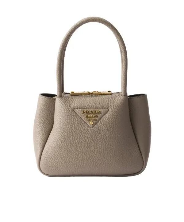 Prada Liaison Mini Leather Handbag