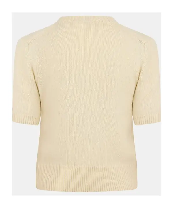 Burberry Crew Neck Short Sleeve Sweater