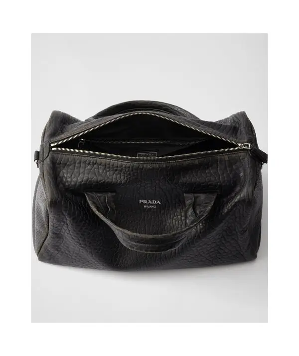Prada Nappa Leather Duffle Bag