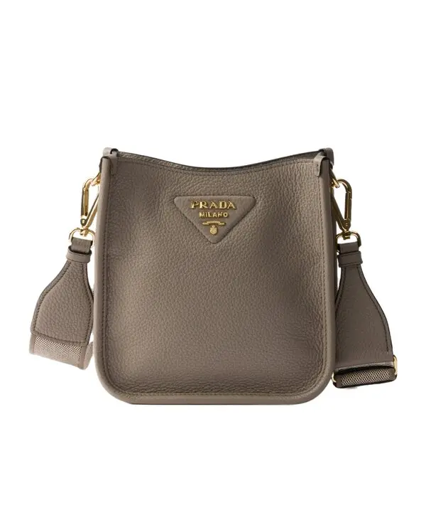 Prada Logo Plaque Crossbody Bag