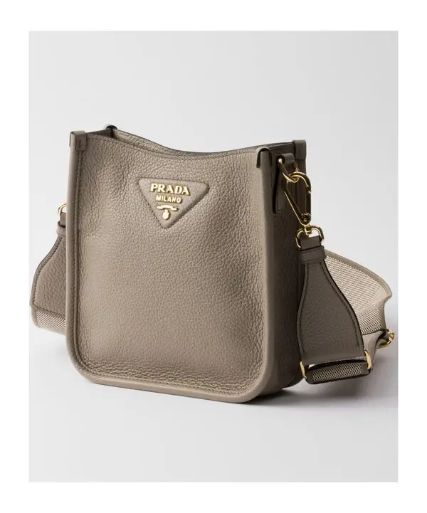 Prada Logo Plaque Crossbody Bag