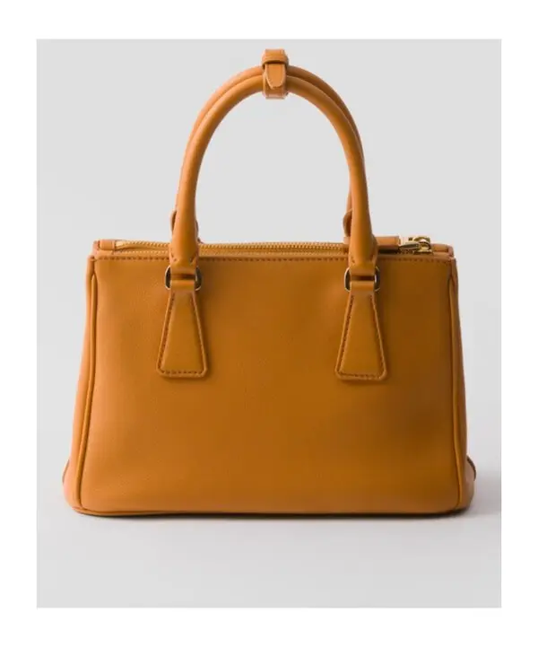 Prada Galleria Small Leather Bag - Brown