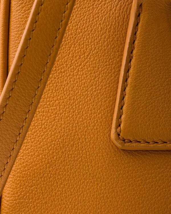Prada Galleria Small Leather Bag - Brown
