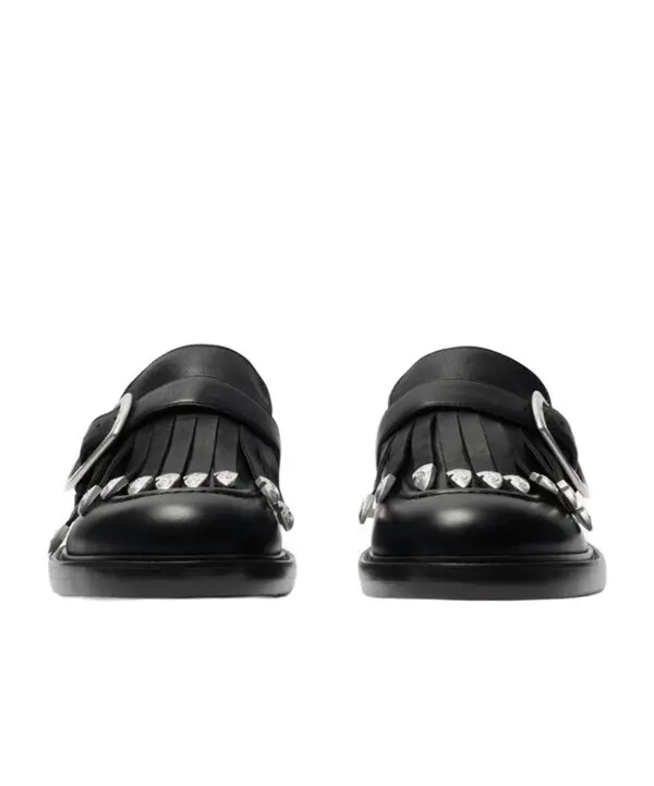 Burberry Cobble Loafers With Equestrian Knight Logo Detailing