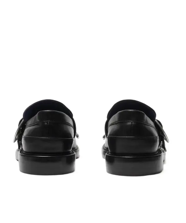 Burberry Cobble Loafers With Equestrian Knight Logo Detailing