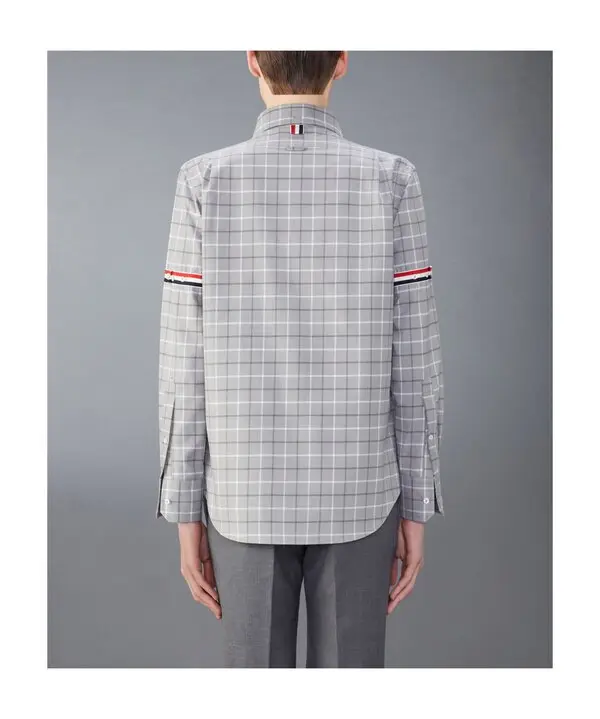 Thom Browne Tattersall-checked Cotton Shirt