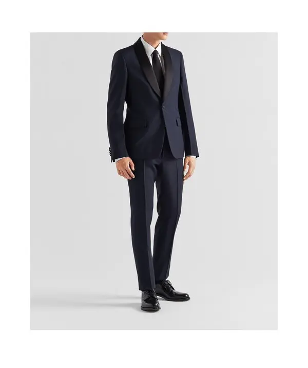 Prada Single-breasted Wool And Mohair Tuxedo
