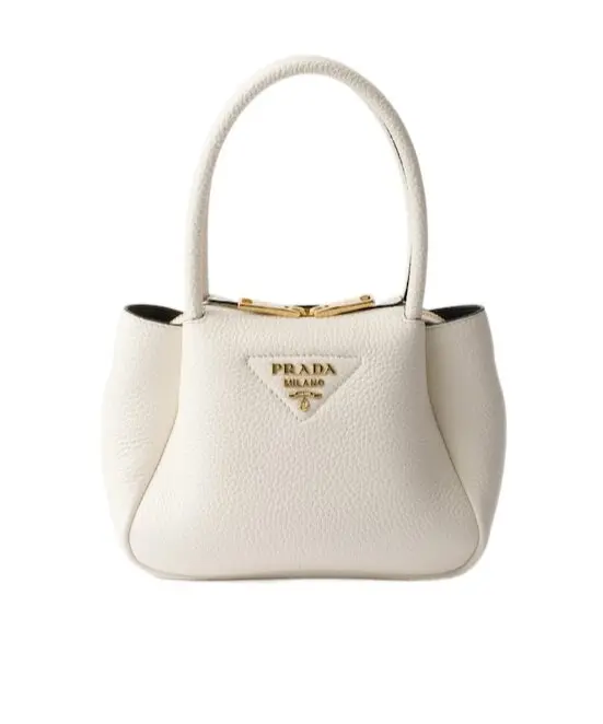 Prada Liaison Mini Leather Handbag