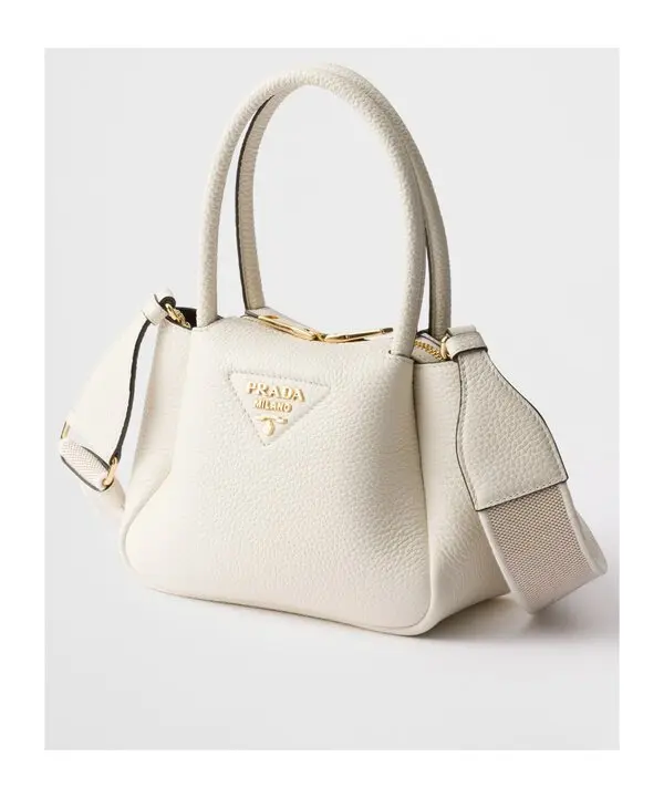 Prada Liaison Mini Leather Handbag