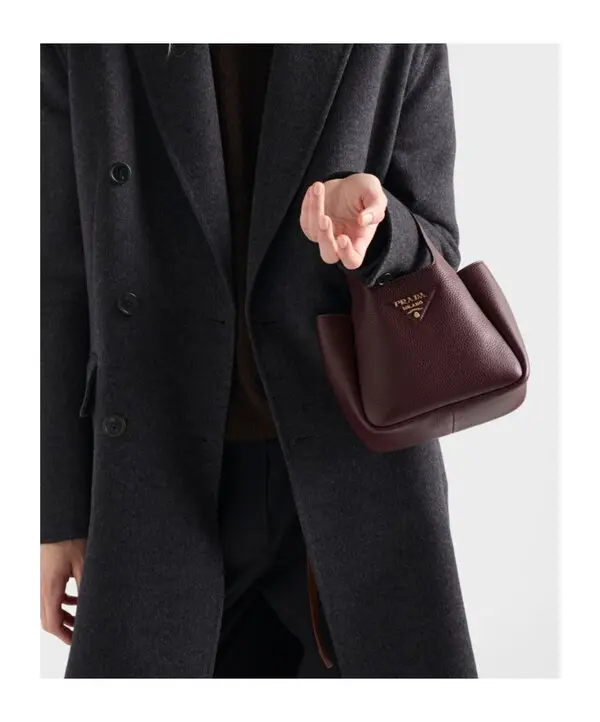 Prada Leather Top-handle Mini Bag