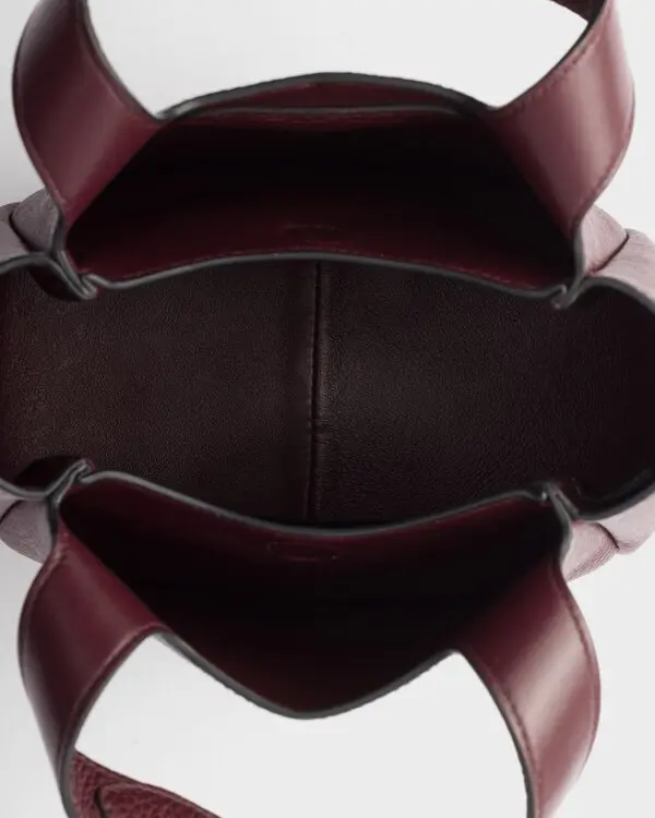 Prada Leather Top-handle Mini Bag