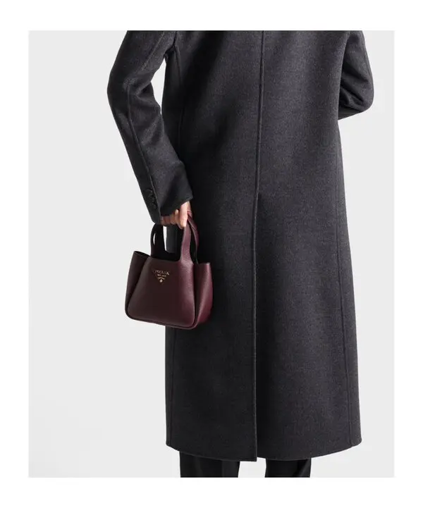Prada Leather Top-handle Mini Bag