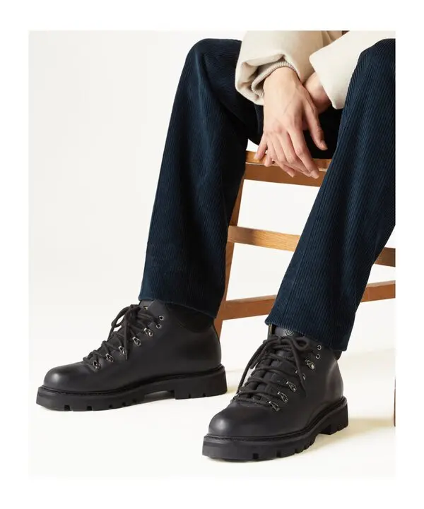 Loro Piana Beinn Walk Lace-up Ankle Boots