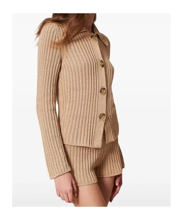 TWINSET Oval T Buttons Cardigan