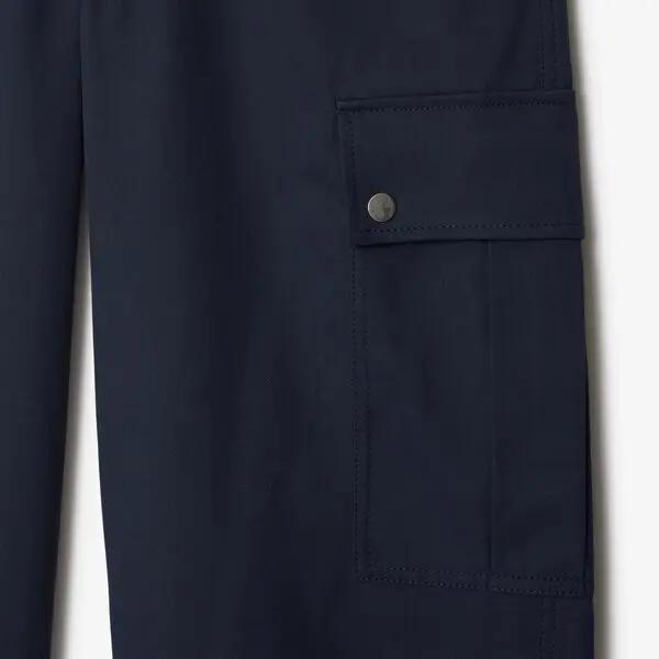 Burberry Cotton Blend Cargo Trousers