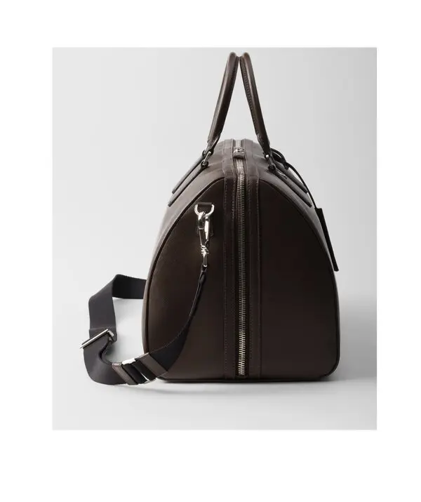Prada Saffiano Leather Travel Bag