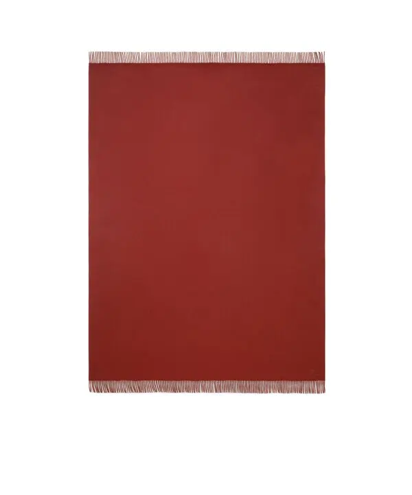 Loro Piana Unito Cashmere Blanket With Fringe