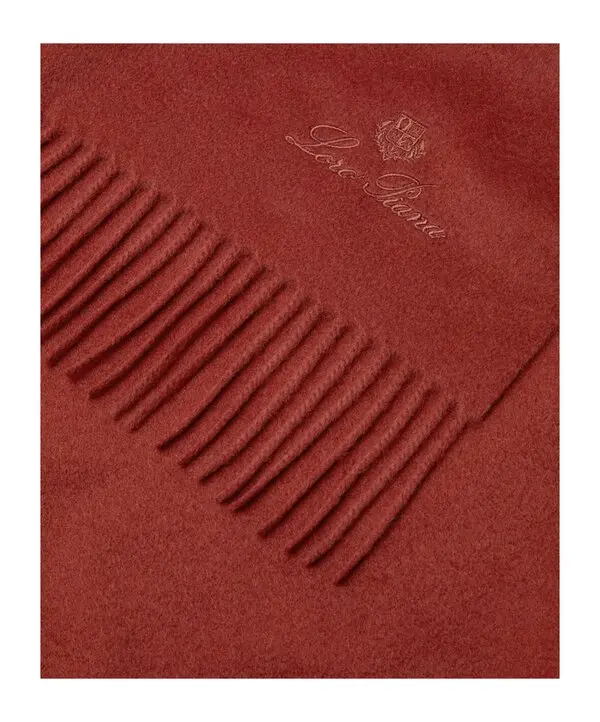 Loro Piana Unito Cashmere Blanket With Fringe