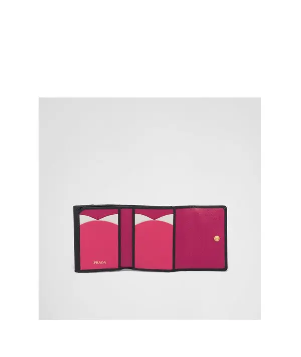 Prada Small Saffiano Leather Wallet