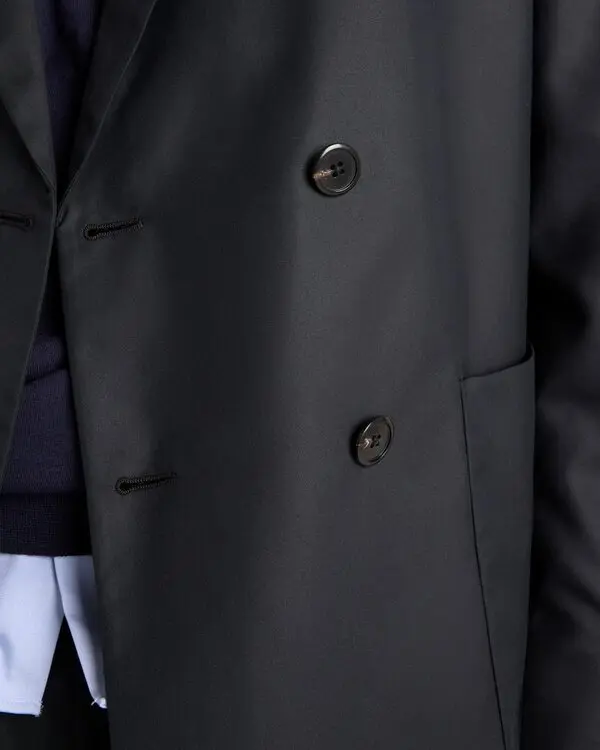 Prada Double-breasted Silk Jacket