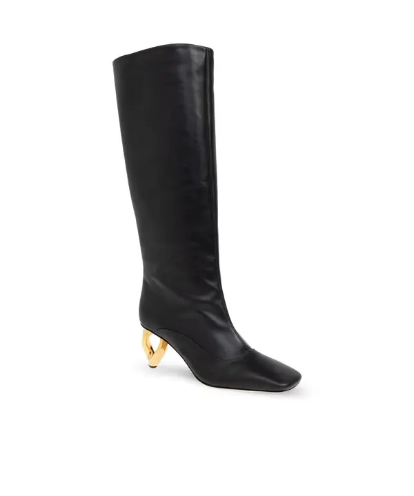J.W.ANDERSON Chain Heel 75mm Leather Boots