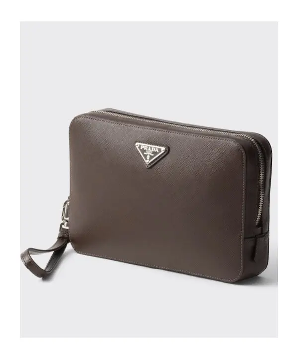 Prada Saffiano Leather Clutch
