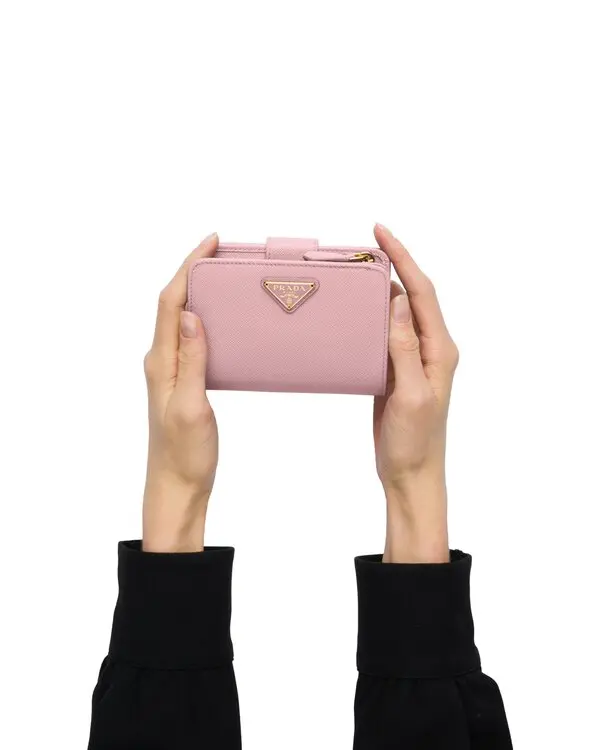 Prada Small Saffiano Leather Wallet