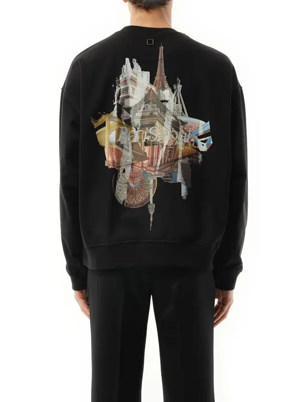 WOOYOUNGMI City Graphic Sweatshirt