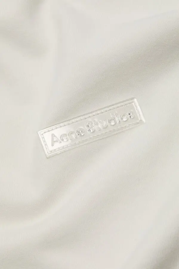 Acne Studios Logo-plaque T-shirt - Ice White