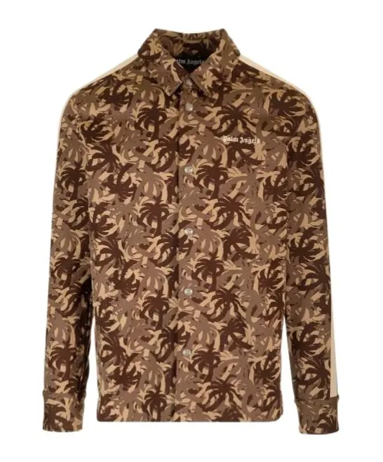 Palm Angels Truck Camouflage Printed Shirt