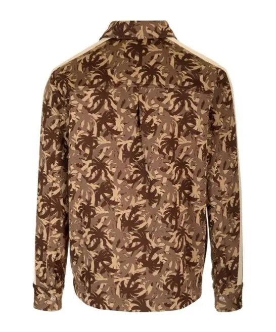 Palm Angels Truck Camouflage Printed Shirt