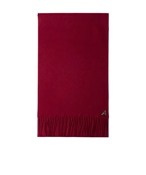 Prada Silk And Cashmere Scarf