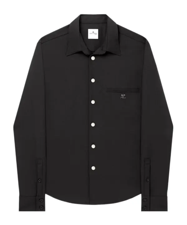 COURREGES Courrèges Retro Twill Oversized Shirt